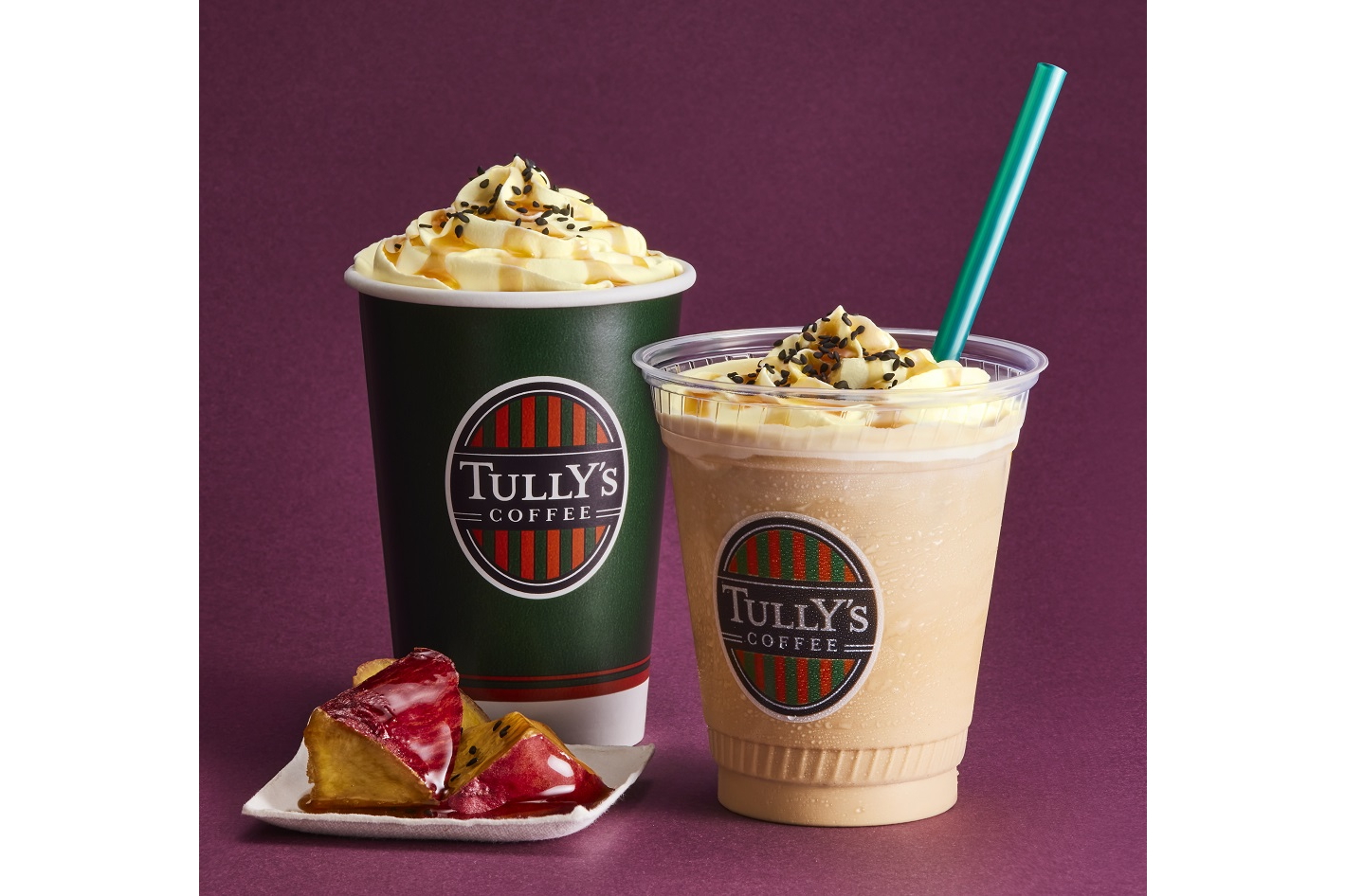 タリーズコーヒー、秋の気配を感じる「ほっこりOIMOラテ」「&TEA OIMOティーシェイク」発売 - グルメ Watch